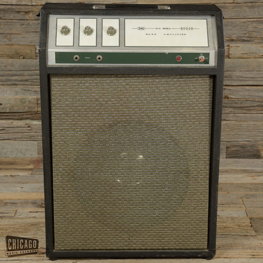 Silvertone 1428 (Sears 60BXL) Solid-State Bass Amp - Tone Gems